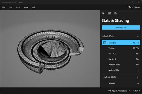 what is causing model export with malformed shape in gltf and