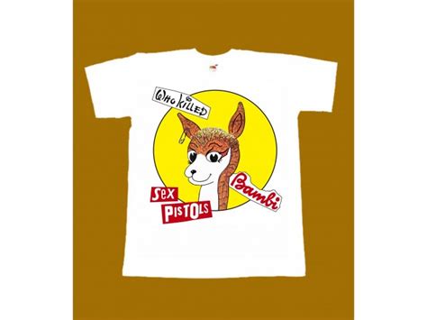 Sex Pistols T Shirt Who Killed Bambi