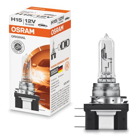 Osram 64176 H15 - 12V 15/55W Original Line High Performance Automotive ...