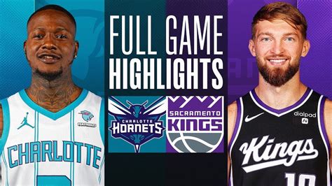 Sacramento Kings Vs Charlotte Hornets Full Game Highlights Jan 2