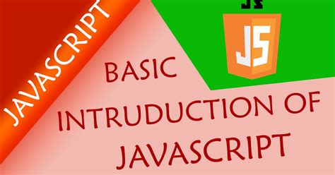 Basic Introduction Of Javasript Language Web Design And Development