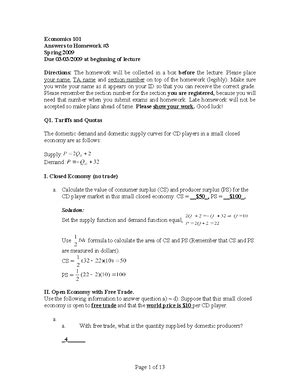 Econ Practice Midterm With Answers This Is Your Practice Midterm Questions For Econ