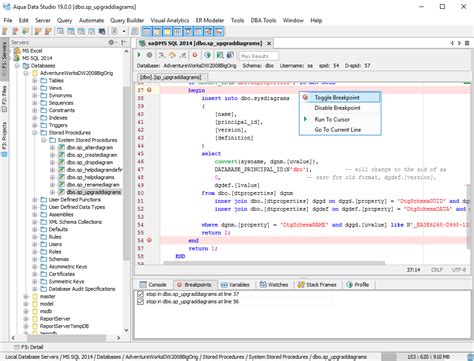 Aqua Data Studio Screenshot CompareCamp