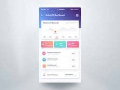 Mobile Dashboard Ideas App Design Dashboard Design Mobile Design