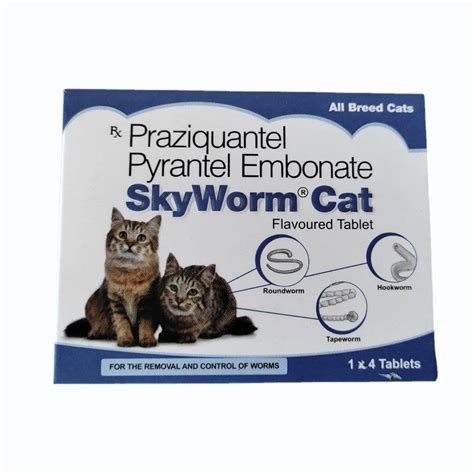 Skyworm Cat Deworming Tablet 1 X 4 At ₹ 200box In Nagpur Id