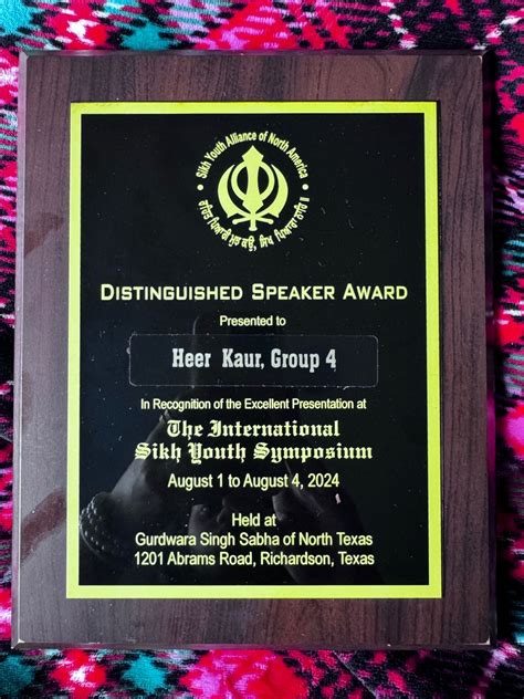 Heer Singh On Linkedin I Am Very Happy To Share That I Received A