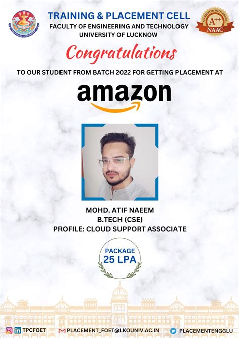 dr himanshu pandey on linkedin lucknowuniversity placementsuccess techcareers proudmoment…