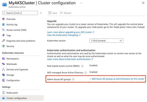 Azure AD Integration With AKS Azure Patterns