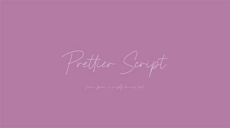 Prettier Script Font Download Free For Desktop Webfont