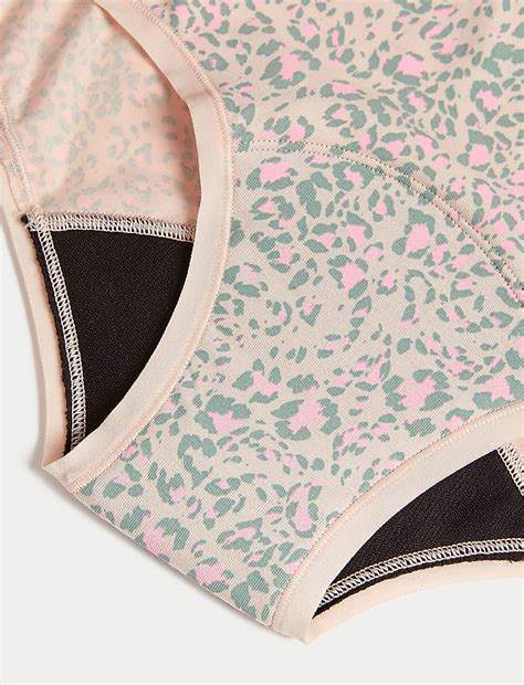 Buy 3pk Heavy Absorbency First Period Low Rise Shorts At Marks And Spencer