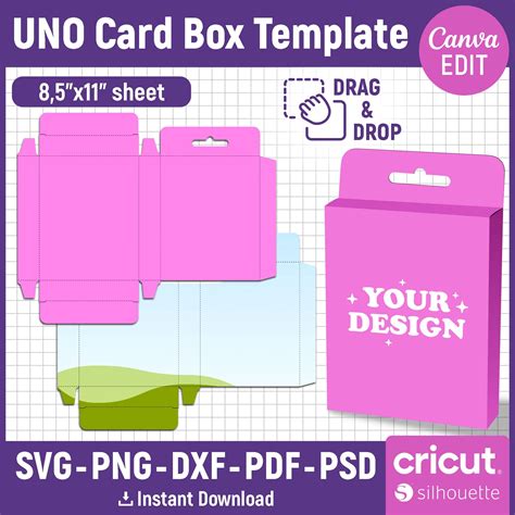 Uno Box Template Artofit