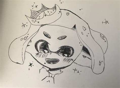 Splatoon 2 Pearl Drawing 1st Irl Splatoon Drawing Rsplatoon2