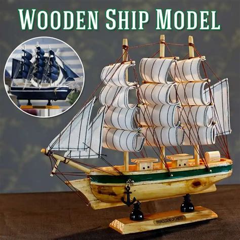 Diy Wooden Scale Model Ship Assembling Building Kits Ship Model Wooden Sailboat Toys Sailing