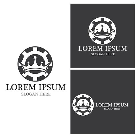 Premium Vector Gear Logo Template Vector Icon