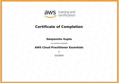 Deepanshu Gupta On Linkedin Aws Cloud Practitioner Essentials