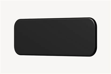 3d Black Rectangle Geometric Shape Free Photo Rawpixel