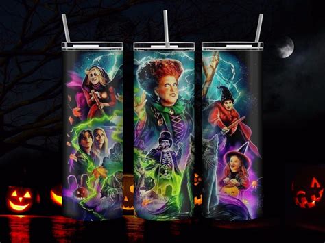 Hocus Pocus 20 Oz Stainless Steel Tumbler Cup 20oz Tumbler Stainless