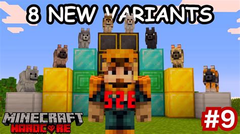 🐺 Collecting 8 New Wolf Variants In Minecraft Hardcore 💪 9 தமிழ் Youtube