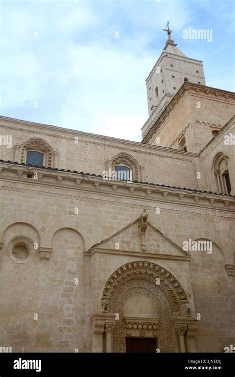 Panorama Of The Sassi Di Matera The Sasso Sasso Caveoso And The Sasso