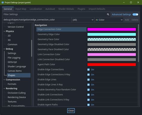 Is It Possible To Change The Default Color Of Godot S NavigationMesh D In The Editor Game