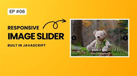 Build A Responsive Image Slider With Javascript YouTube