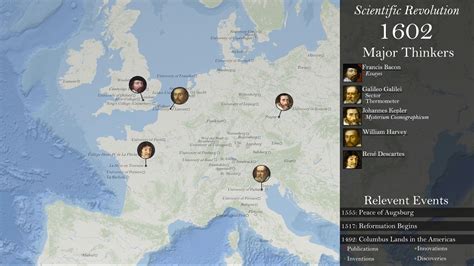 Scientific Revolution Map