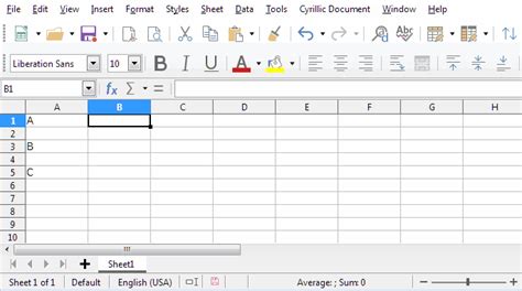 Add Empty Rows Below Multiple Selection In Libreoffice Calc English