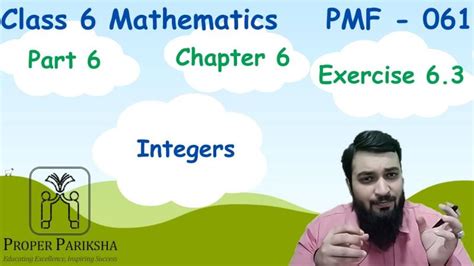 proper pariksha on linkedin class 6 math chapter 6 part 6 exercise 6