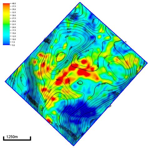 Original Seismic Amplitude Attribute Map Extracted Along Zoi Download