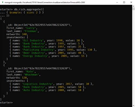 MongoDB Aggregation Framework Cheat Sheet Datmt