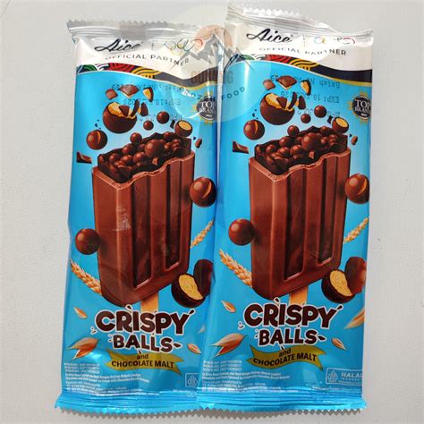 Jual Aice Crispy Balls And Chocolate Malt Shopee Indonesia