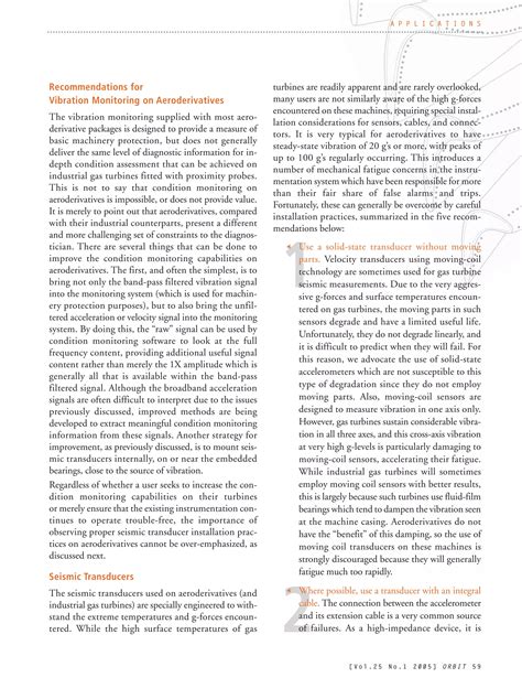 Gas Turbine Vibration Monitoring Pdf