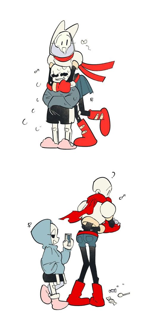 By Blackgggum On Tumblr Undertale Underfell Underswap Fellswap Swapfell Genderbender