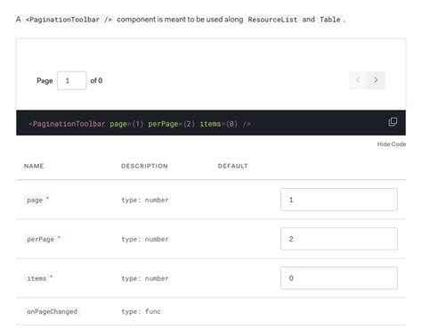 paginationtoolbar hide if total 0 · issue 1049 · auth0 cosmos