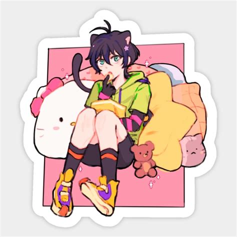 Sk The Infinity Miya Sk The Infinity Miya Sticker TeePublic