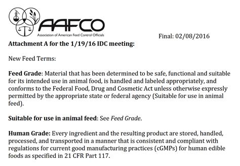Aafcos New Common Food Index Truth About Pet Food