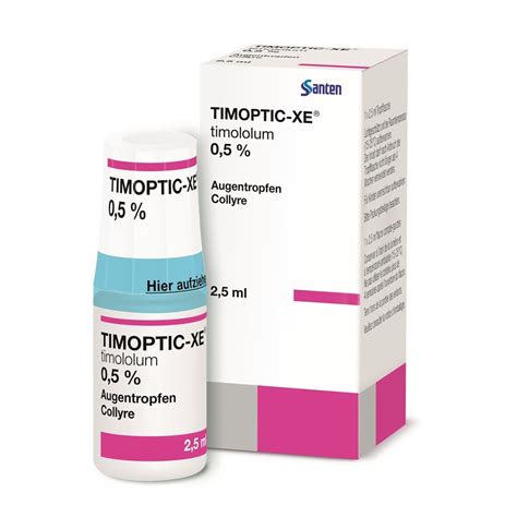 Timoptic Gtt Opht 05 Fl 25 Ml Online Bestellen