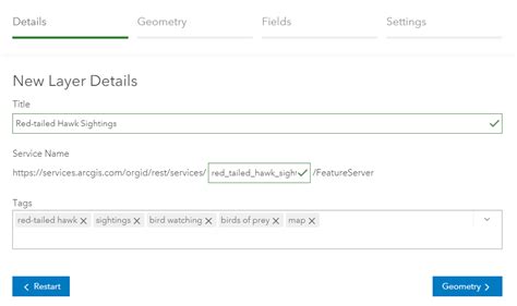 Create Arcgis Online Feature Layers Geomarvel