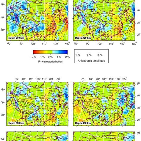 Map Views Of P Wave Anisotropy Tomography In China And Surrounding Download Scientific Diagram