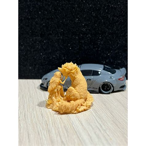 164 164 宮崎駿 魔法公主 山犬神 吉卜力 小人 人偶 公仔 微縮 模型 場景搭配 多美 綠光 風火輪 美捷輪 蝦皮購物