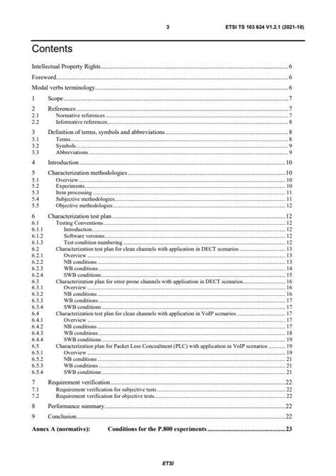ETSI TS 103 624 V1.2.17 (2020-02) - Characterization Methodology and ...