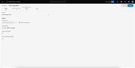 Merge Policies Ui Guide Adobe Experience Platform