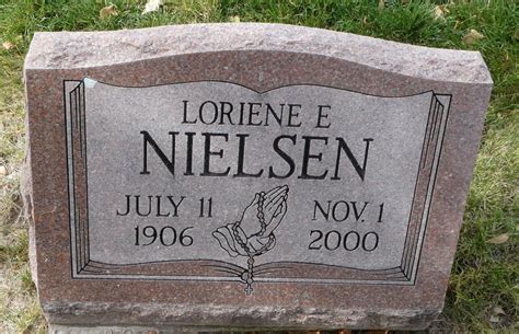 Loriene Elizabeth Klein Nielsen 1906 2000 Find A Grave Memorial