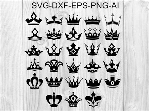 Crown Svg 1 Bundle Royal Crown Svg File Crown Svg Bundle King Crown