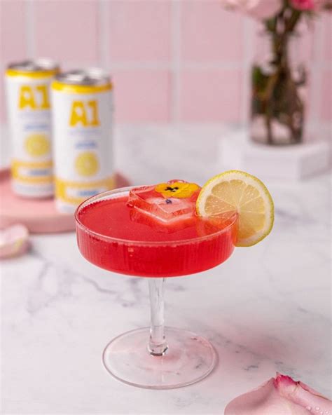 Summertime Rose And Raspberry Mocktail Food And Home Magazine