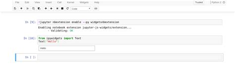 Ipywidgets Do Not Work Properly · Issue 2553 · Jupyter Widgets