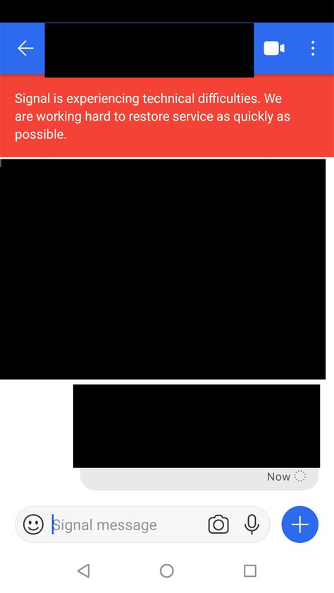 Signal Is Experiencing Technical Difficulties Issue Signalapp Signal Android GitHub