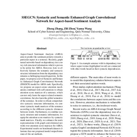 Ssegcn Syntactic And Semantic Enhanced Graph Convolutional Network For Aspect Based Sentiment