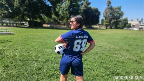 Kinky Soccer Fan Madison Wilde Gets Exposed By Her Stepdad Allen Swift