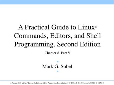 Chapter 8part V Mark G Sobell Ppt Download